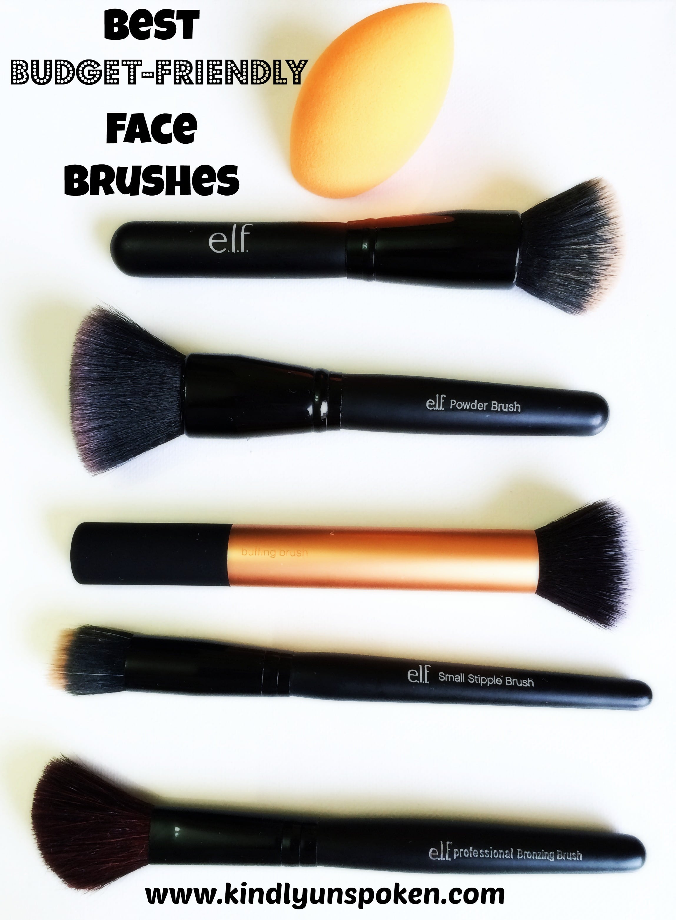 Best Budget-Friendly Face Brushes - Kindly Unspoken