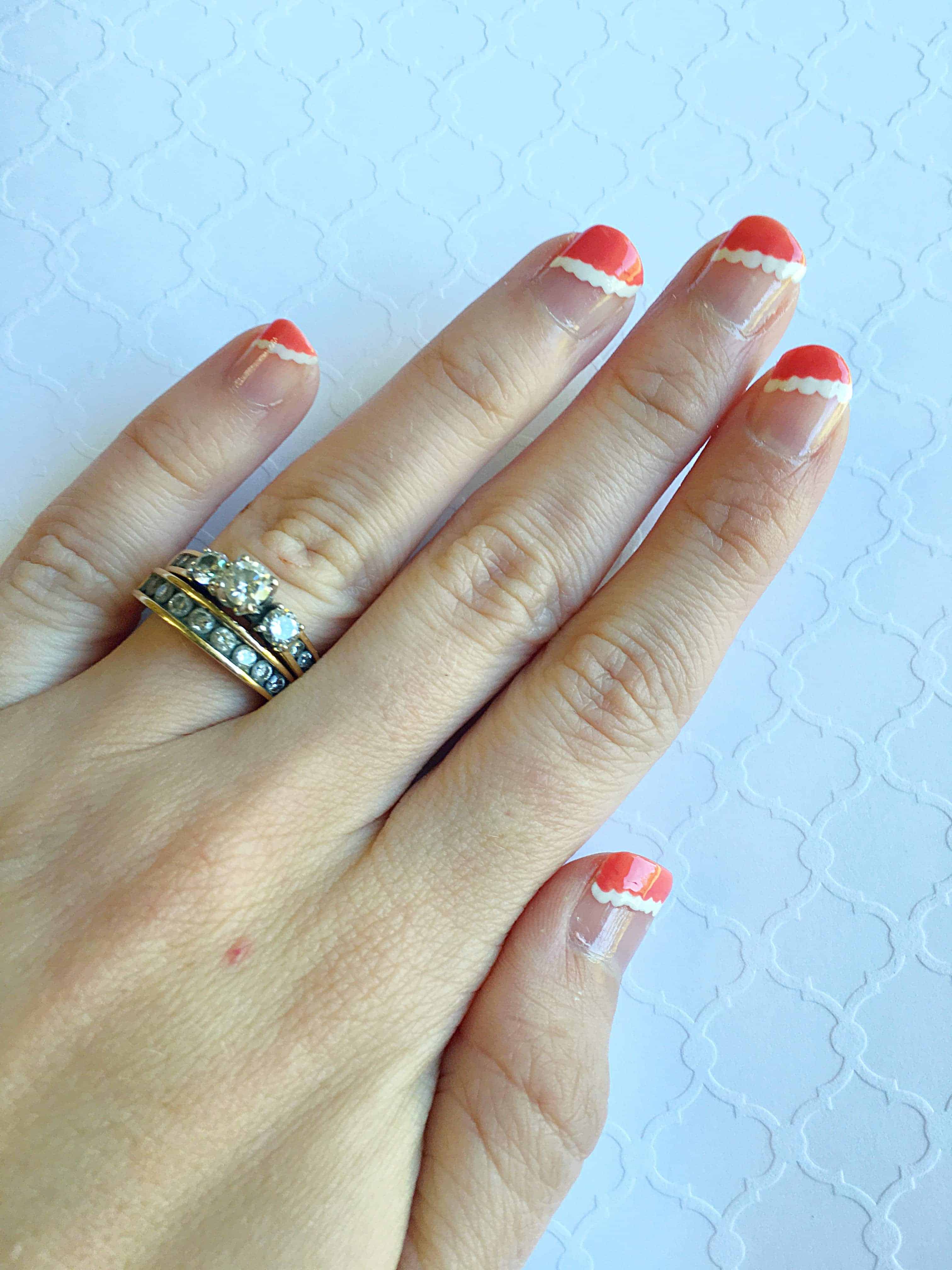 Scalloped Nail Tutorial - Kindly Unspoken