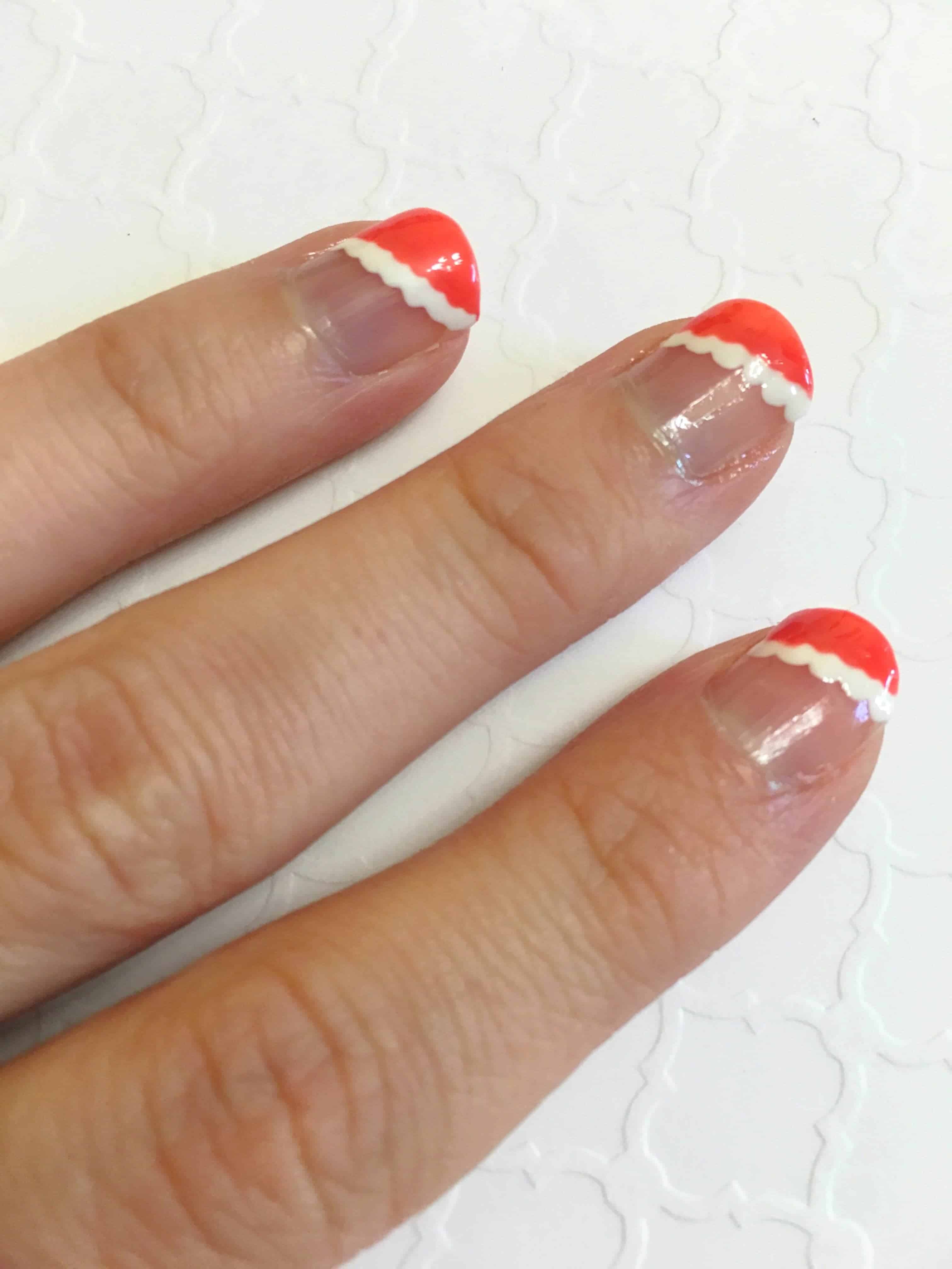 Scalloped Nail Tutorial - Kindly Unspoken