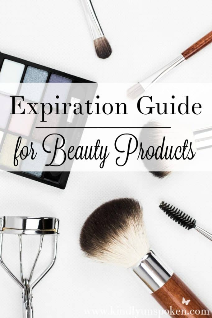 Expiration Guide for Beauty Products- When To Toss - Kindly Unspoken