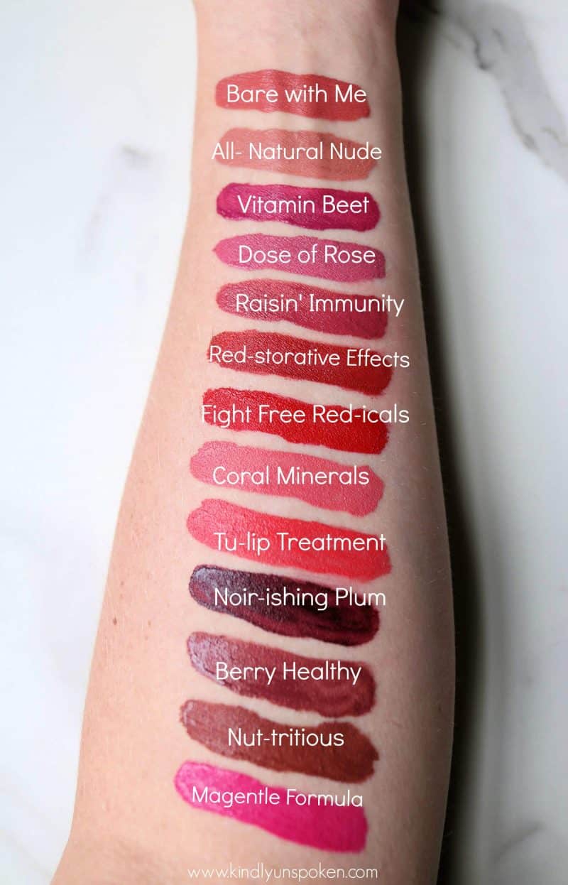 Physicians Formula The Healthy Lip Liquid Lipsticks Review + Swatches ...