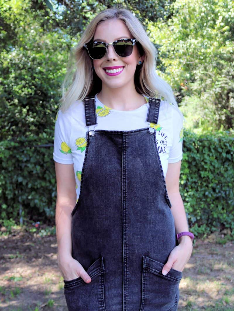 Summer to Fall Trend to Wear: Denim Overall Dress - Kindly Unspoken