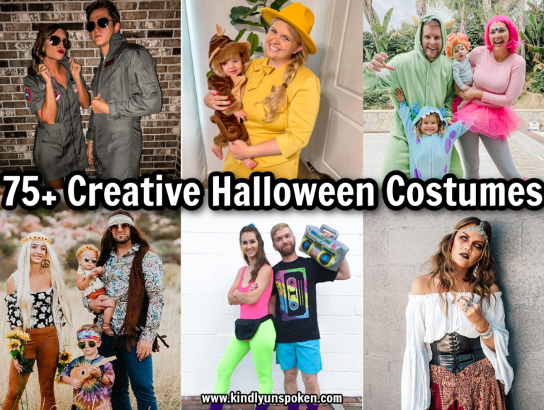 75+ Cute and Creative Halloween Costume Ideas - Kindly Unspoken