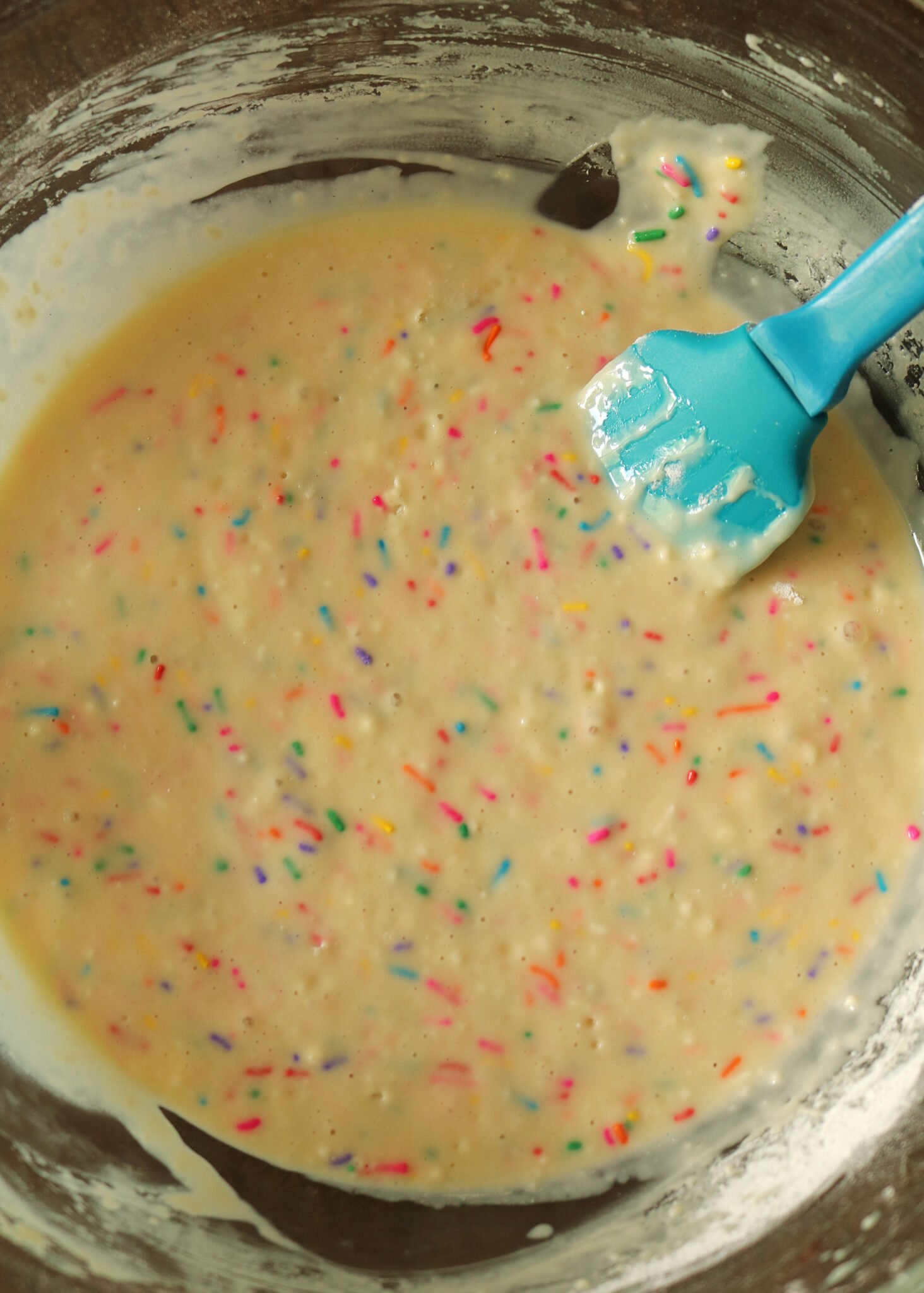 Delicious and Easy Sprinkle Birthday Cake Muffins - Kindly Unspoken