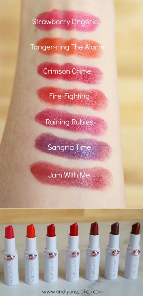 Wet N Wild Megalast Lip Color Review And Swatches Kindly Unspoken