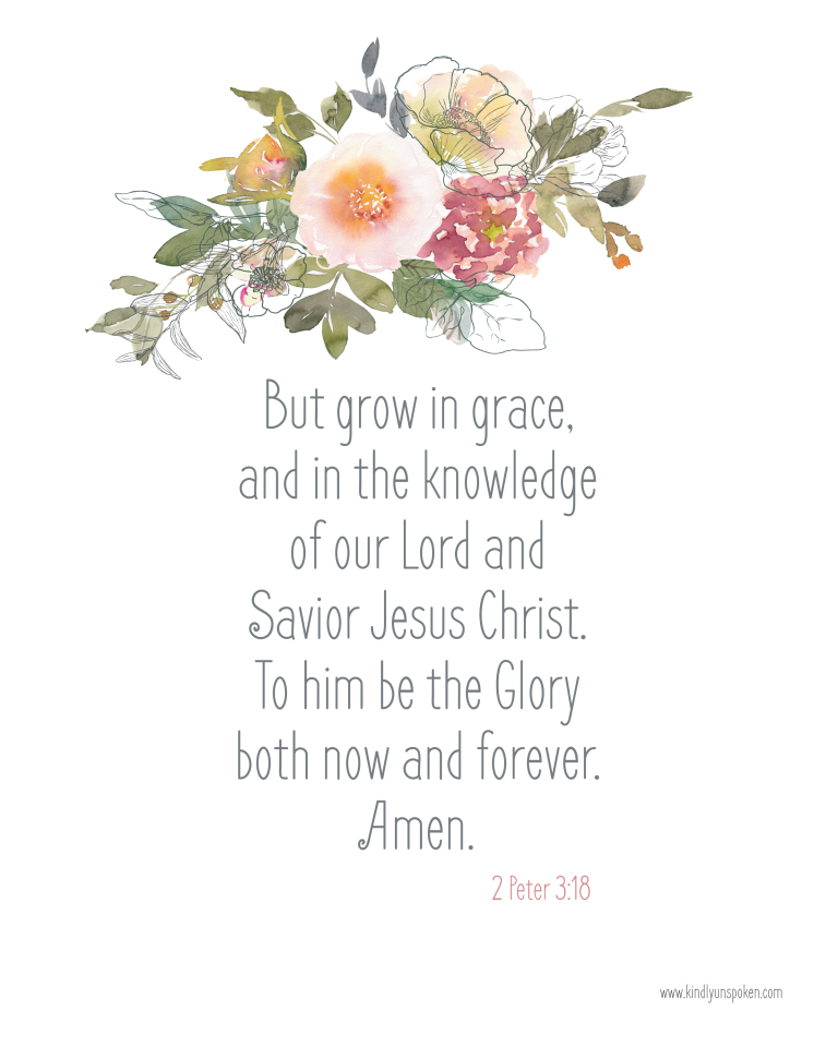 12 Encouraging Free Printable Bible Verses - Kindly Unspoken