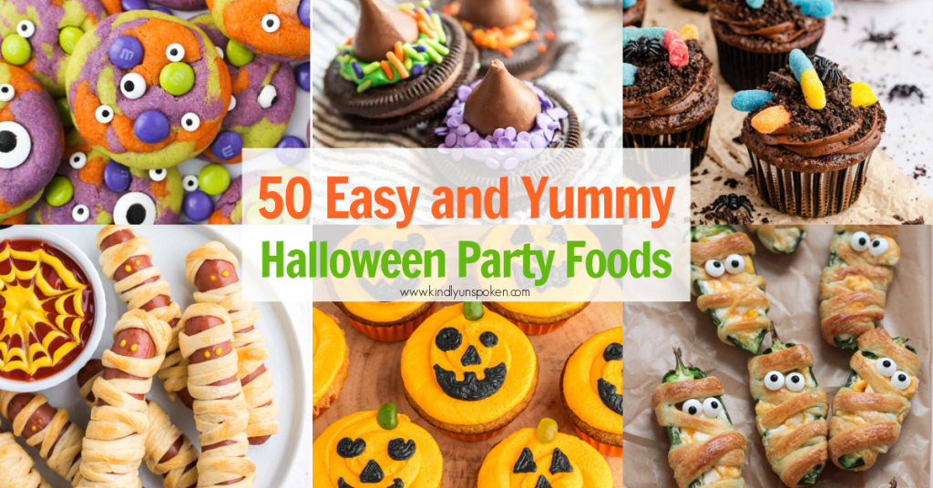 50 Easy Halloween Food Ideas For A Fun Party - Kindly Unspoken