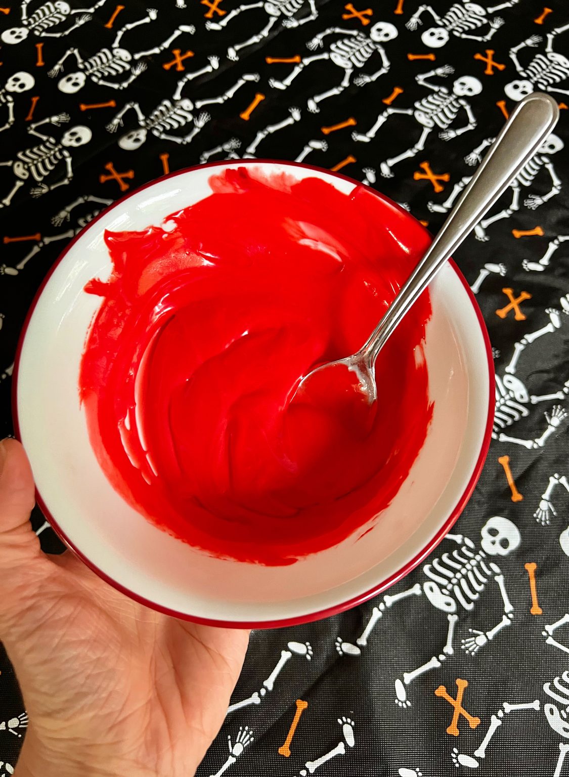 Easy Halloween Cinnamon Rolls (Zombie Guts) - Kindly Unspoken