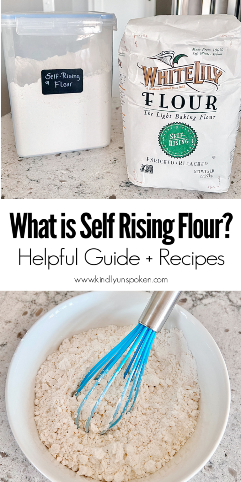 What is Self Rising Flour? - A Helpful Guide - Kindly Unspoken